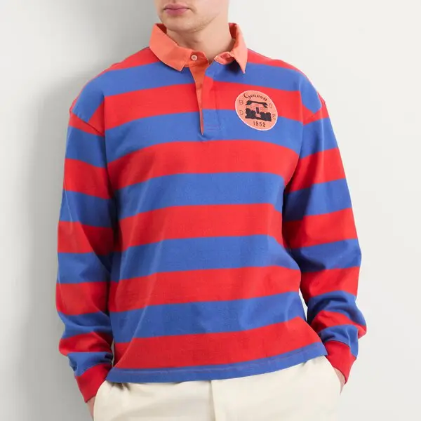 BODE Clubhouse Rugby Shirt - Red