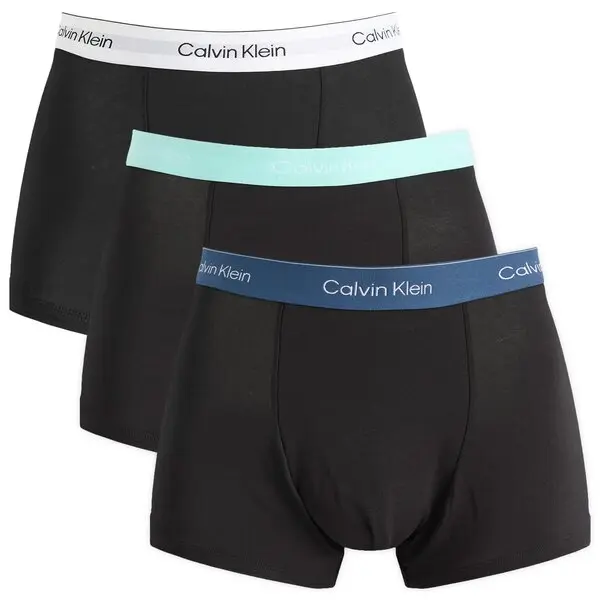 Calvin Klein Icon Relaxed Fit Trunk 3 Pack - Black