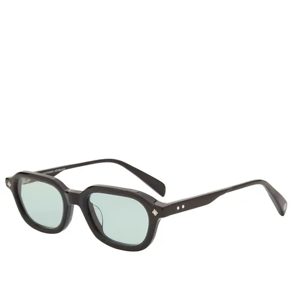LUNETTERIE GÉNÉRALE Dolce Far Niente Sunglasses - Black/palladium/teal