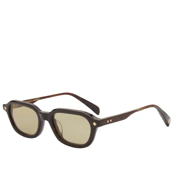 LUNETTERIE GÉNÉRALE Dolce Far Niente Sunglasses - Dark Tortoise/gold