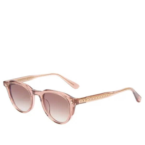 LUNETTERIE GÉNÉRALE Enfant Terrible Sunglasses - Terra Crystal/champagne