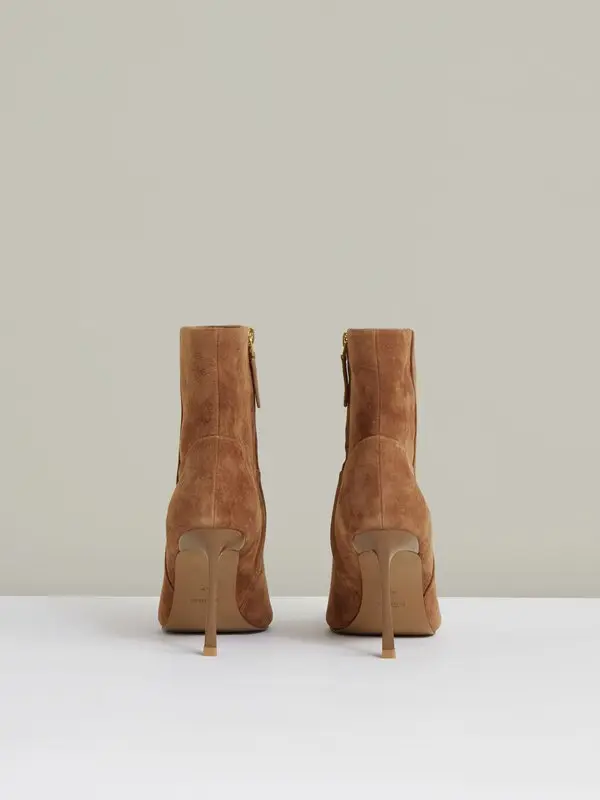 REISS Carina High Heel Ankle Boots