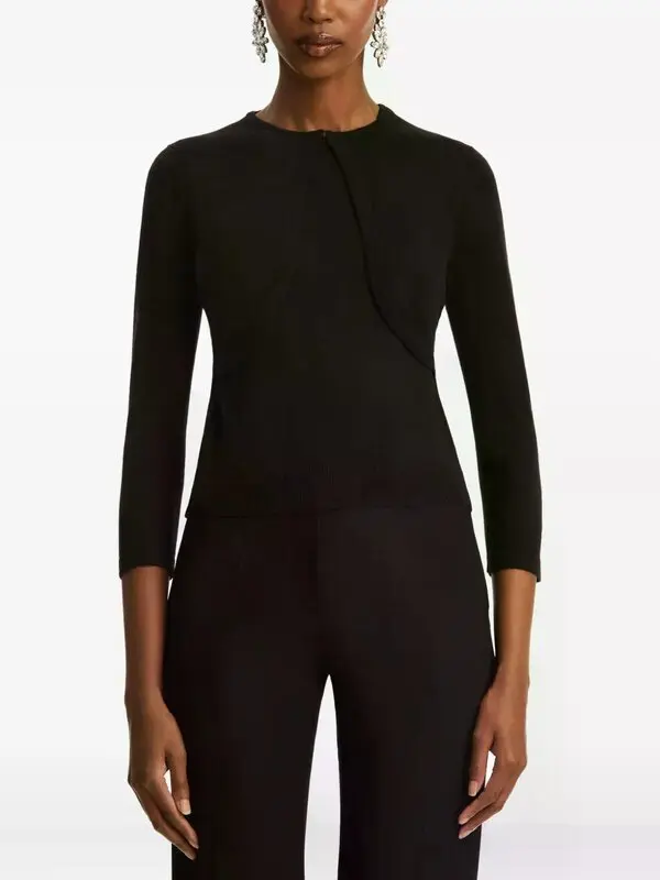 Oscar De La Renta Round-neck Bolero
