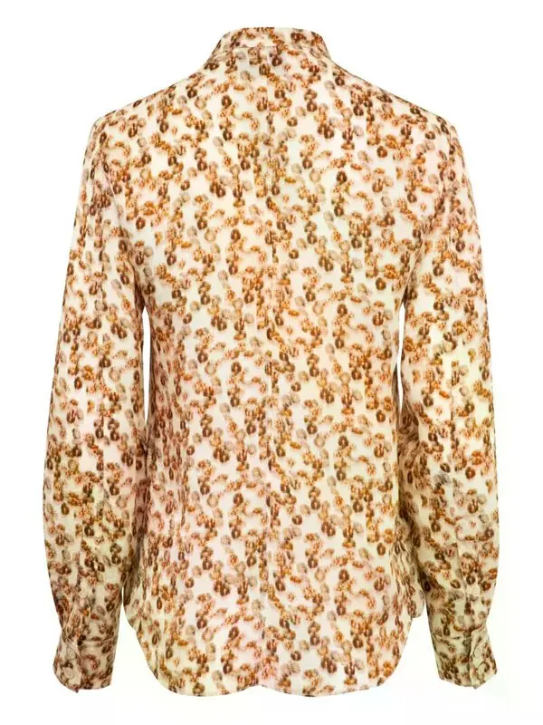 Isabel Marant Étoile Ilda Floral-print Blouse - Brown
