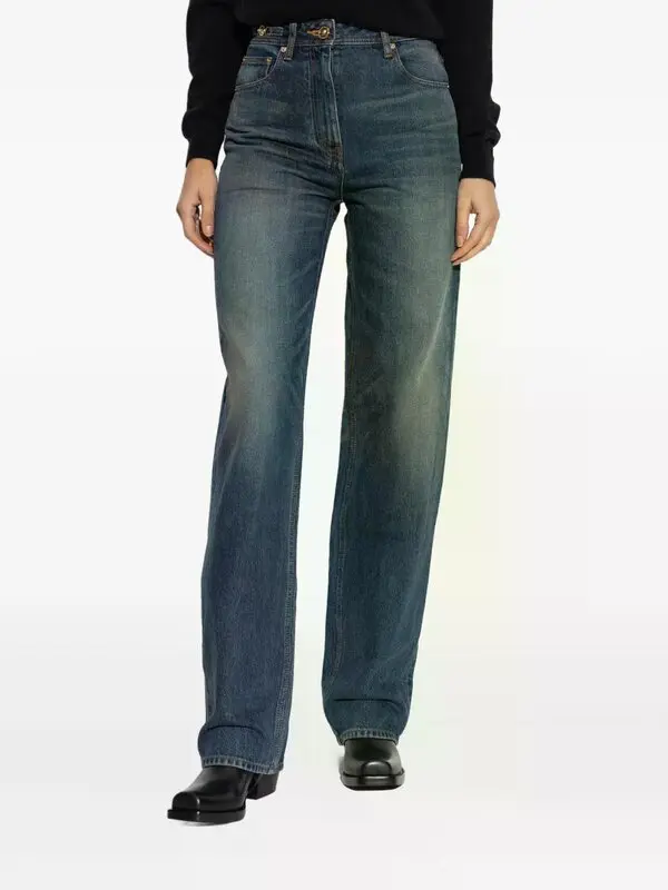 Versace Plaque-detailed Jeans