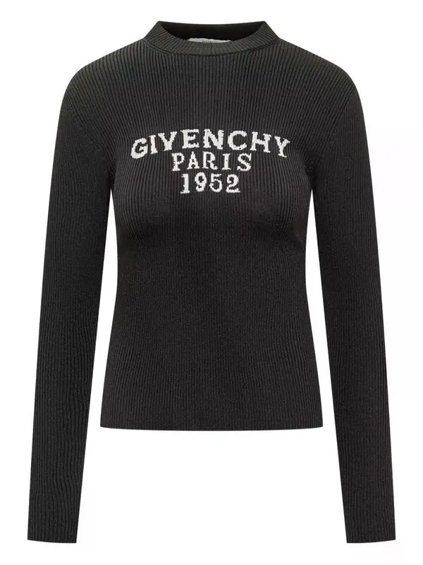 Givenchy Ribbed Logo-jacquard Sweater