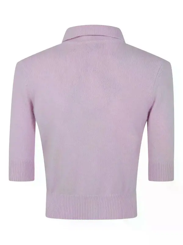 TWINSET Ribbed Polo Shirt