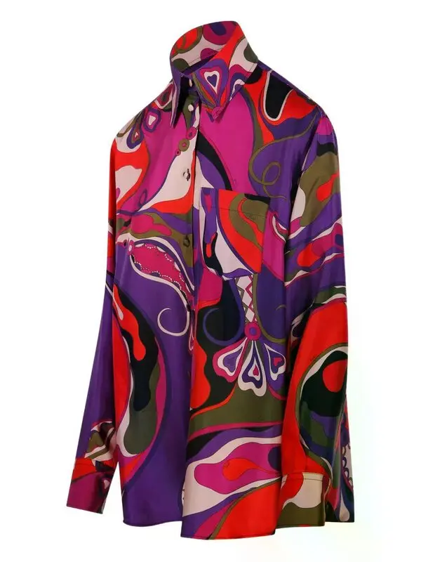 Emilio Pucci Graphic-pattern Shirt