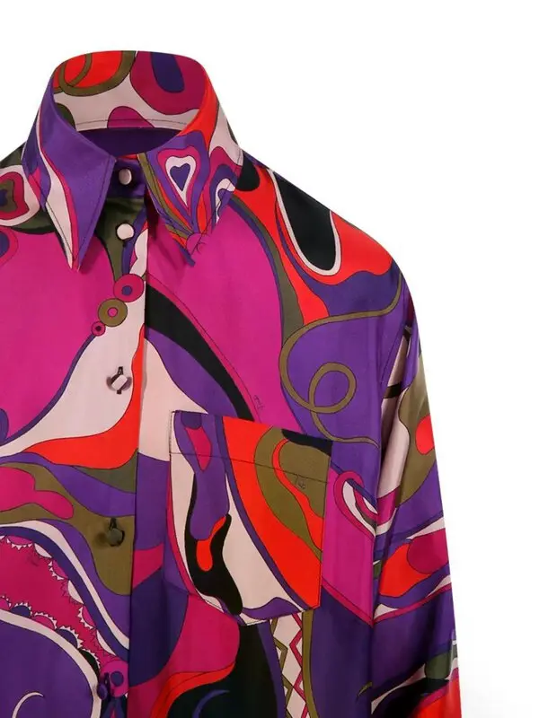 Emilio Pucci Graphic-pattern Shirt