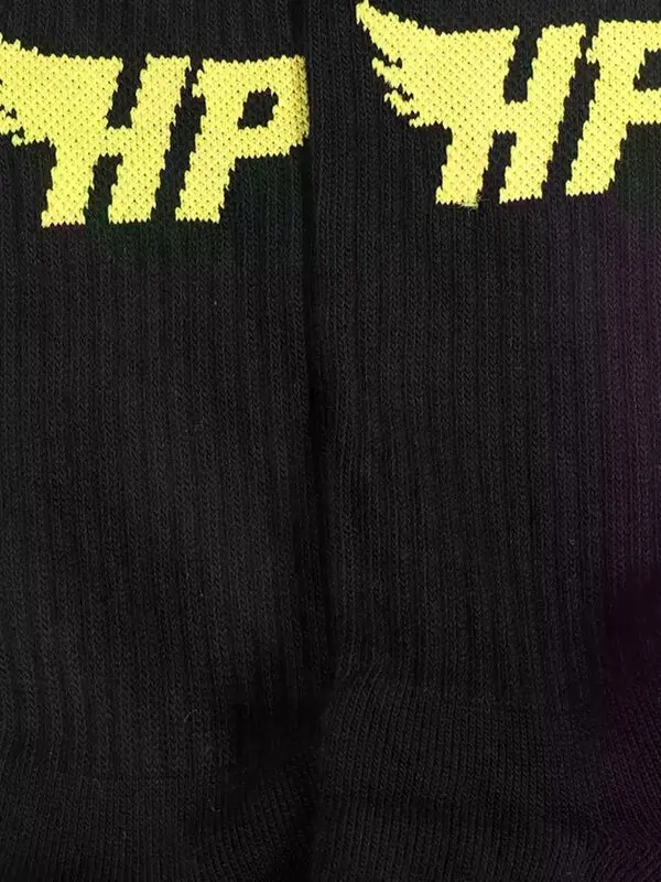Heron Preston Fly Logo-intarsia Socks