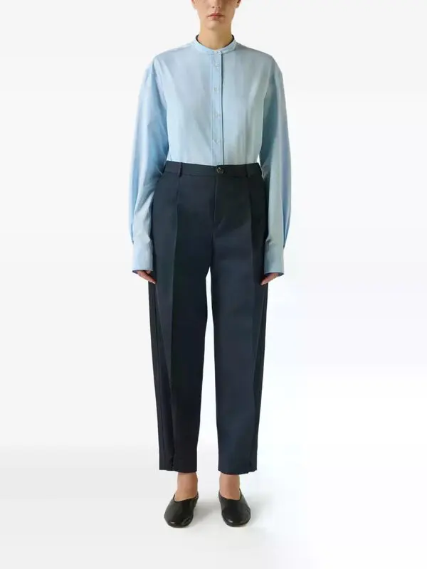 Soeur Pleated Cropped Trousers
