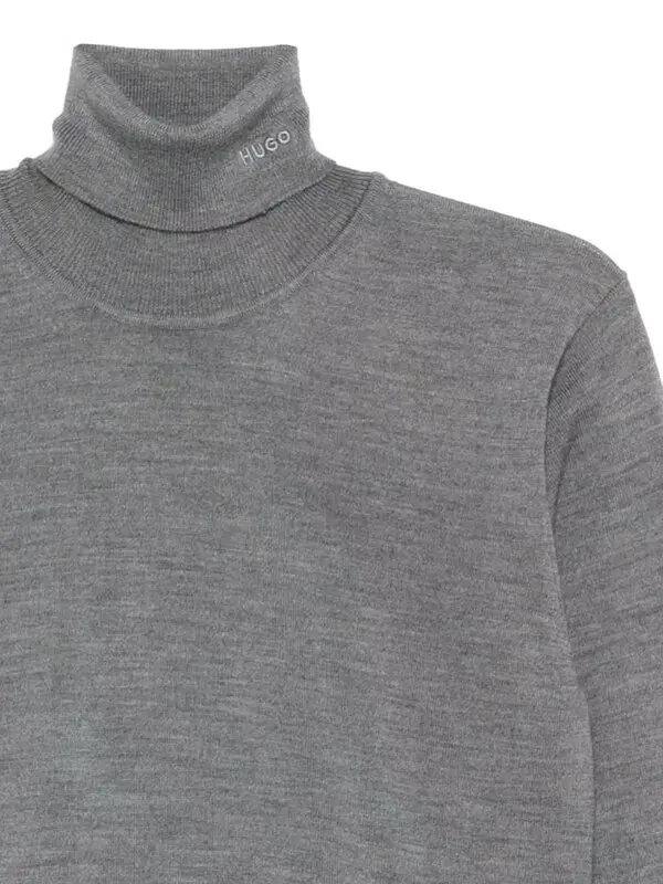 Hugo Roll-neck Wool Sweater