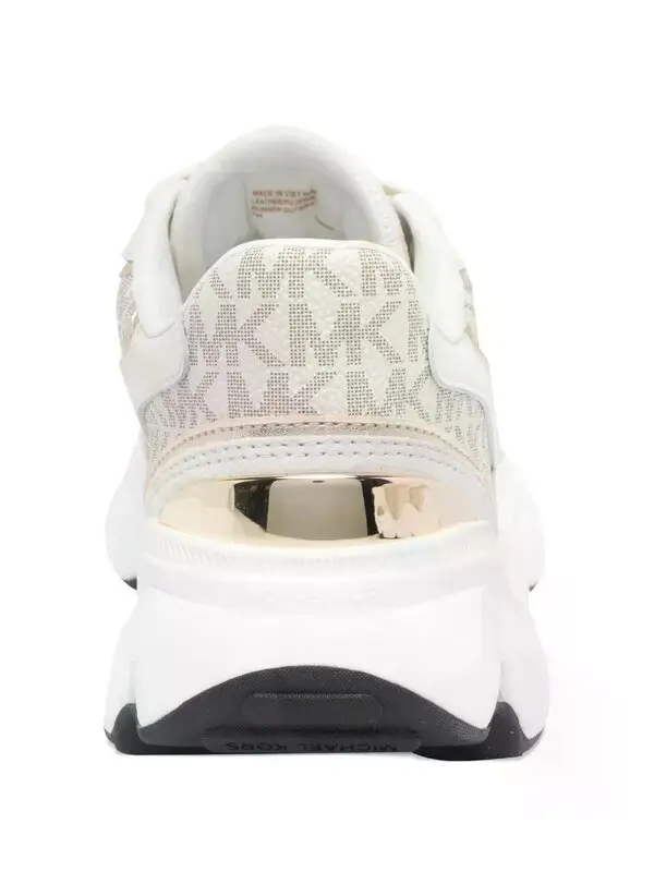 Michael Kors Logo Panelled Chunky Sole Sneakers