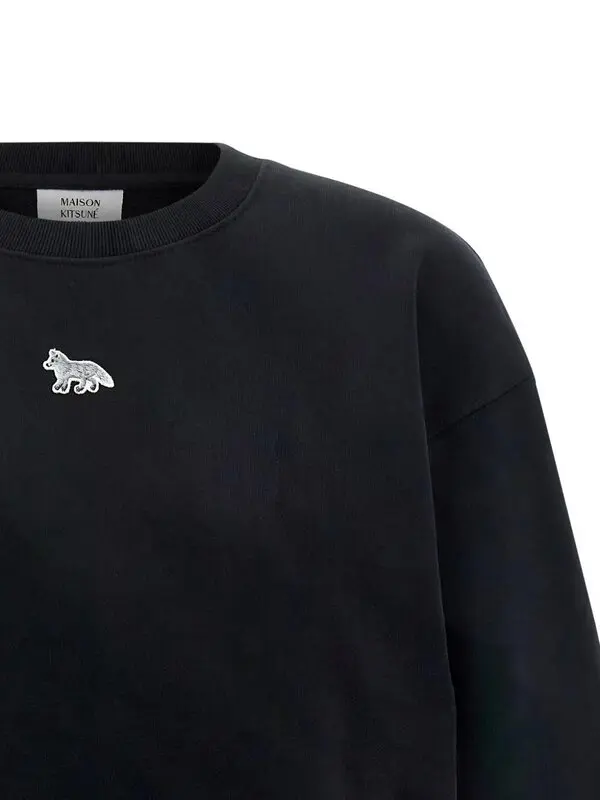 Maison Kitsuné Baby Fox Patch Crewneck Sweatshirt