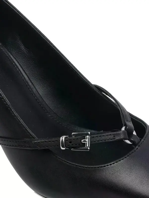 Michael Kors 75mm Buckle-detail Pointed-toe Pumps