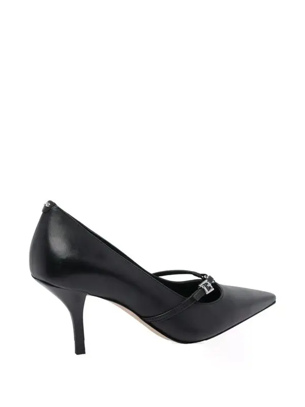 Michael Kors 75mm Buckle-detail Pointed-toe Pumps