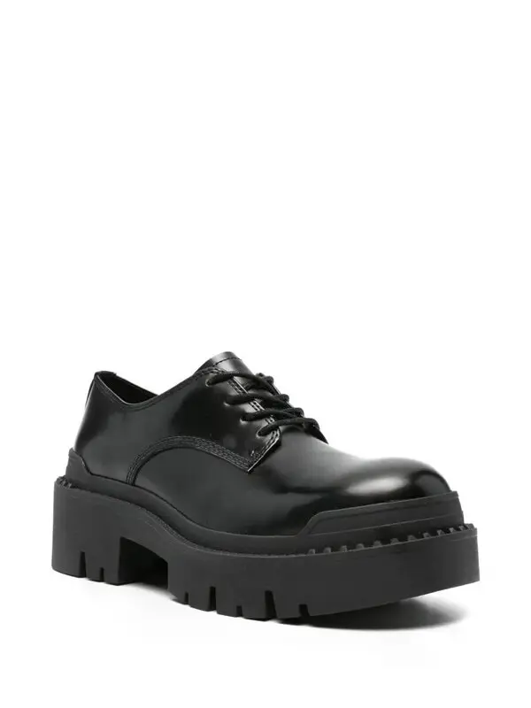 Ash Lace-up Platform Derby Shoes