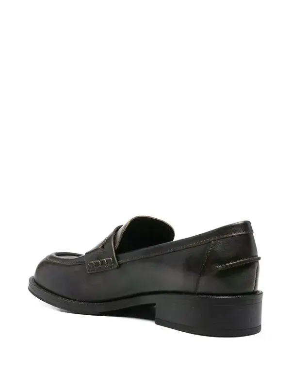 Ash Penny Leather Loafers