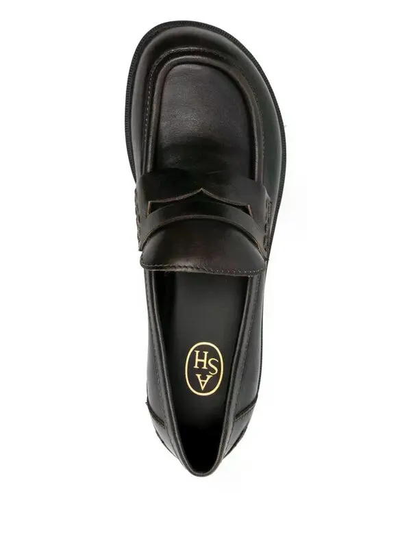 Ash Penny Leather Loafers