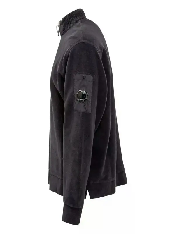 C.P. COMPANY Half-zip Lens-detail Sweatshirt