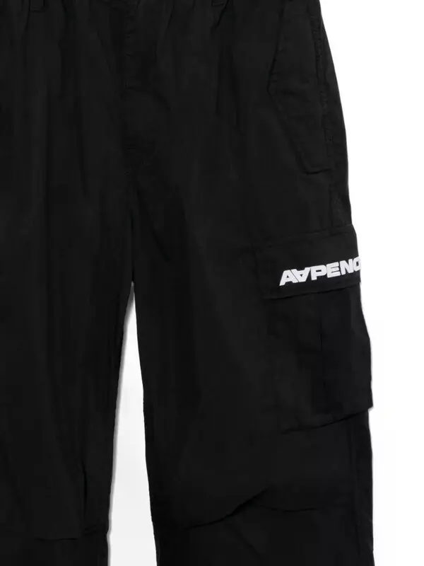 AAPE BY *A BATHING APE Logo-patched Trousers