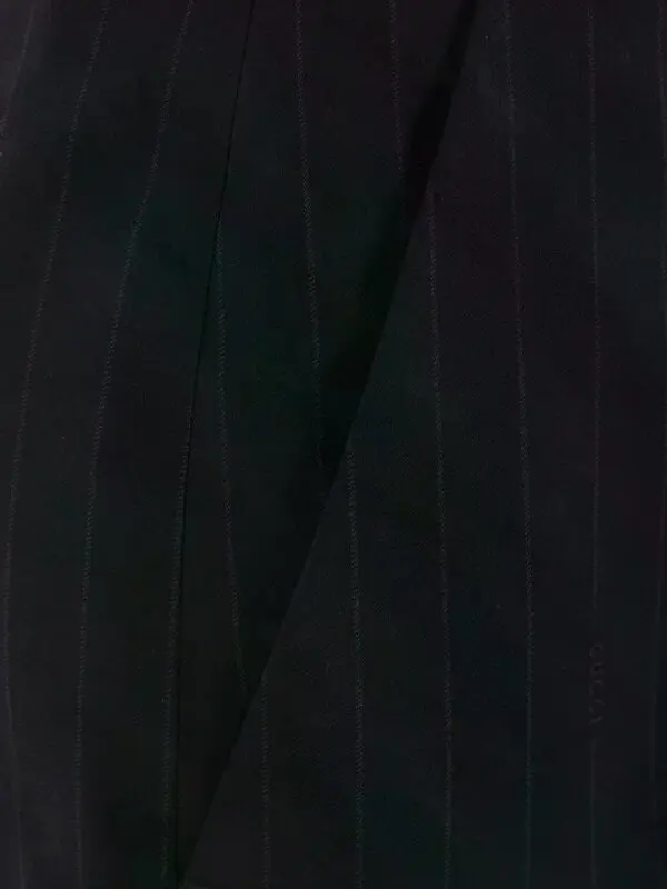 Gucci Pinstripe Wool Jacquard Trousers