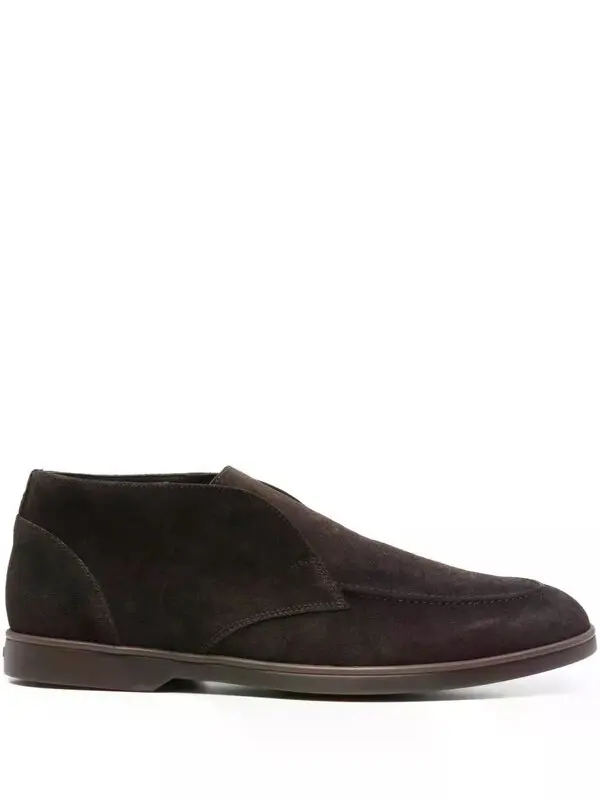 DOUCAL'S Suede Slip-on Desert Boots