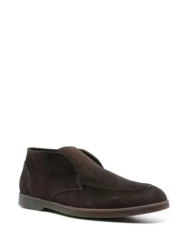 DOUCAL'S Suede Slip-on Desert Boots