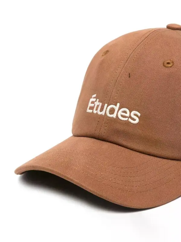 Études Studio Logo-embroidered Baseball Cap - Brown