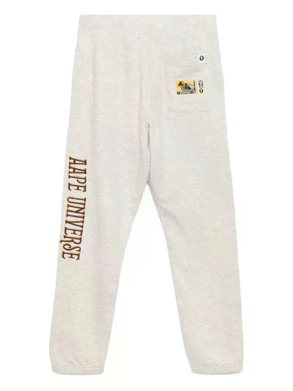 AAPE BY *A BATHING APE Logo-embroidered Track Pants