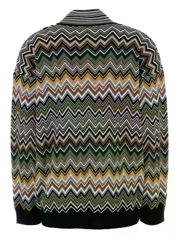 Missoni Zigzag-pattern High-neck Sweater
