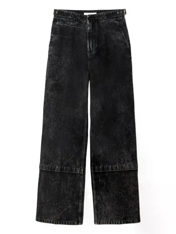 LANVIN Acid-wash Trousers
