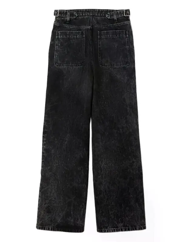 LANVIN Acid-wash Trousers