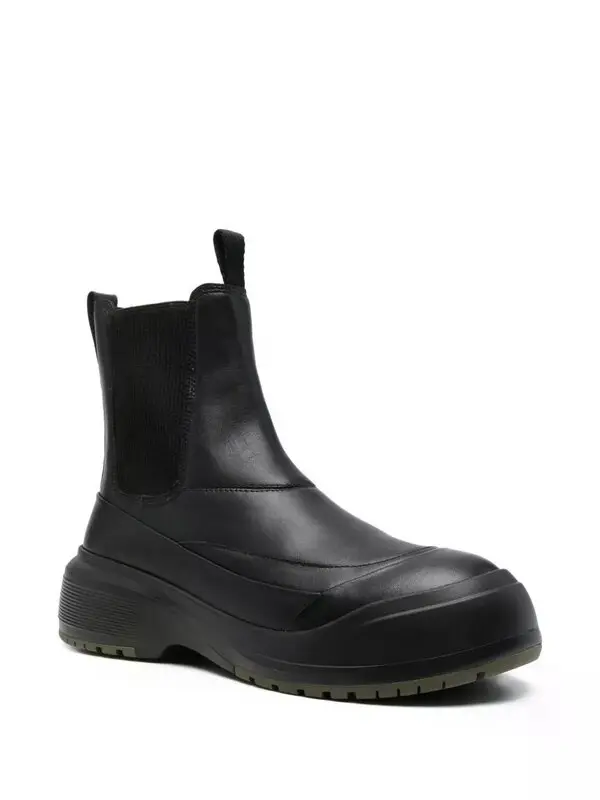 Emporio Armani Chunky Crust Ankle Boots