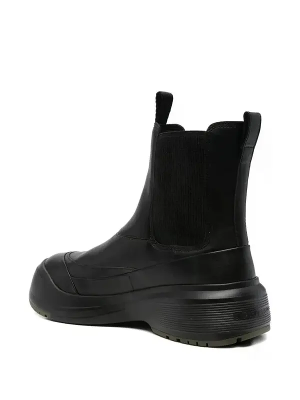 Emporio Armani Chunky Crust Ankle Boots