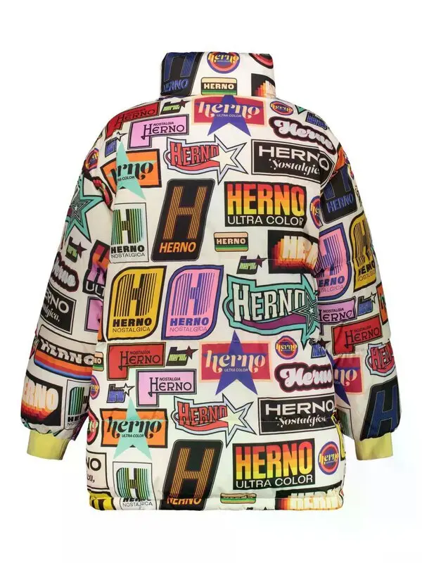 Herno Printed Reversible Puffer Jacket