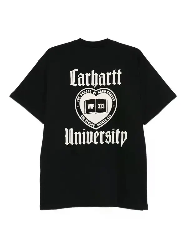 Carhartt Work In Progress Embroidered-heart T-shirt