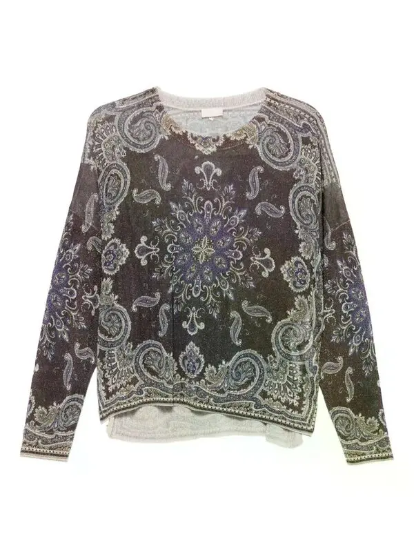 Liu Jo Paisley-pattern Sweater