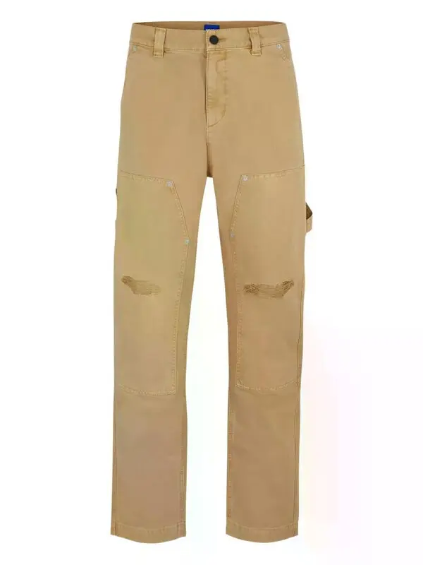 BOSS Utility Distressed Trousers