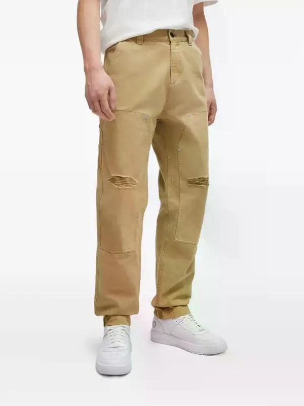 BOSS Utility Distressed Trousers