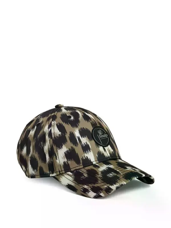 Fusalp Leopard-print Baseball Cap - Brown