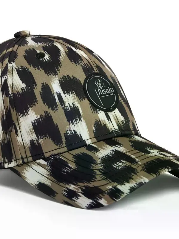 Fusalp Leopard-print Baseball Cap - Brown