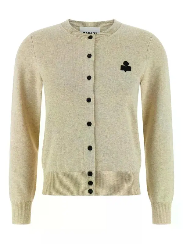 MARANT ETOILE Mona Logo-patch Cardigan