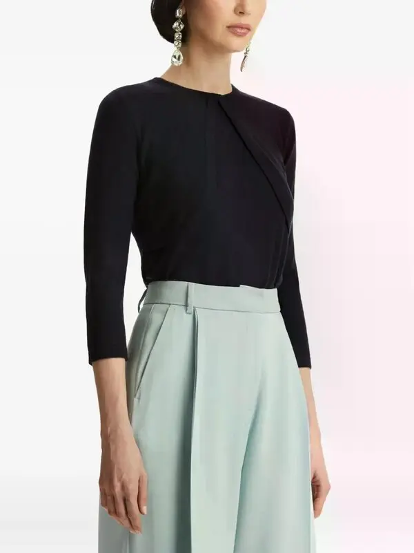 Oscar De La Renta Round-neck Bolero