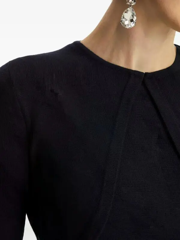 Oscar De La Renta Round-neck Bolero
