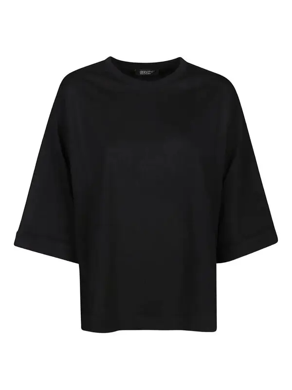 ARAGONA Cotton Long-sleeve T-shirt
