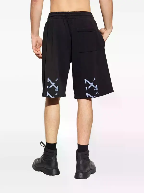 Off-White Logo-print Drawstring Shorts