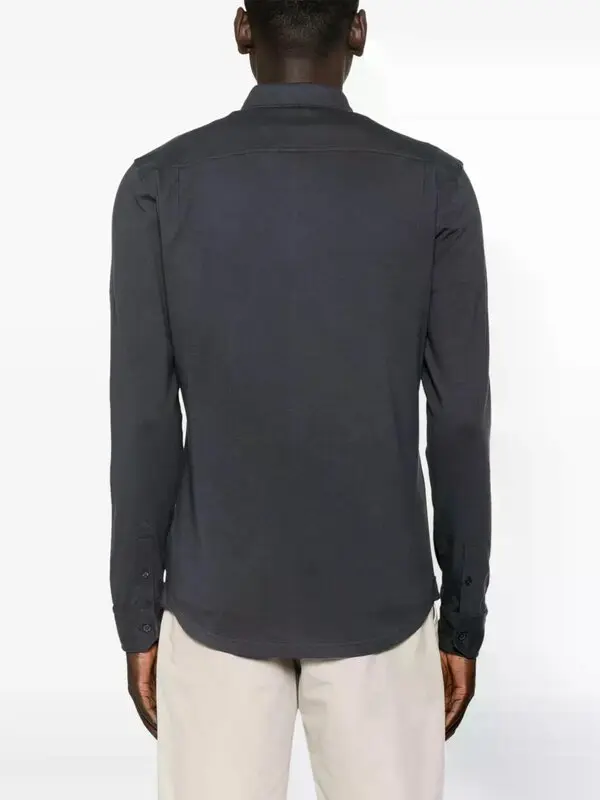 Orlebar Brown Giles Cotton Silk Shirt - Grey