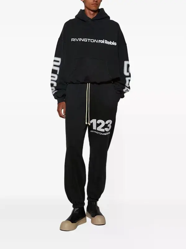 RRR123 Metanoia Logo-print Hoodie