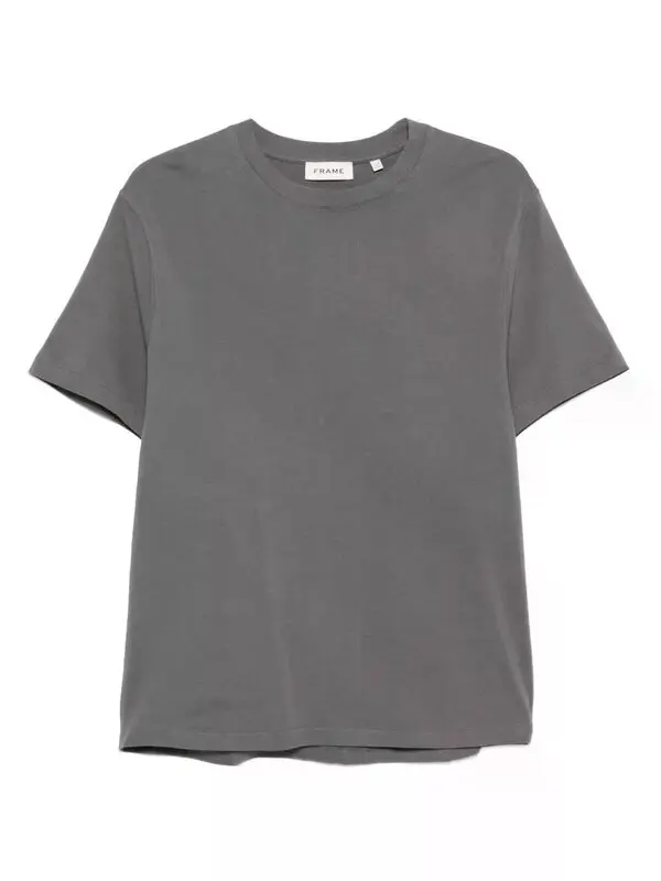 FRAME Logo-print T-shirt - Grey